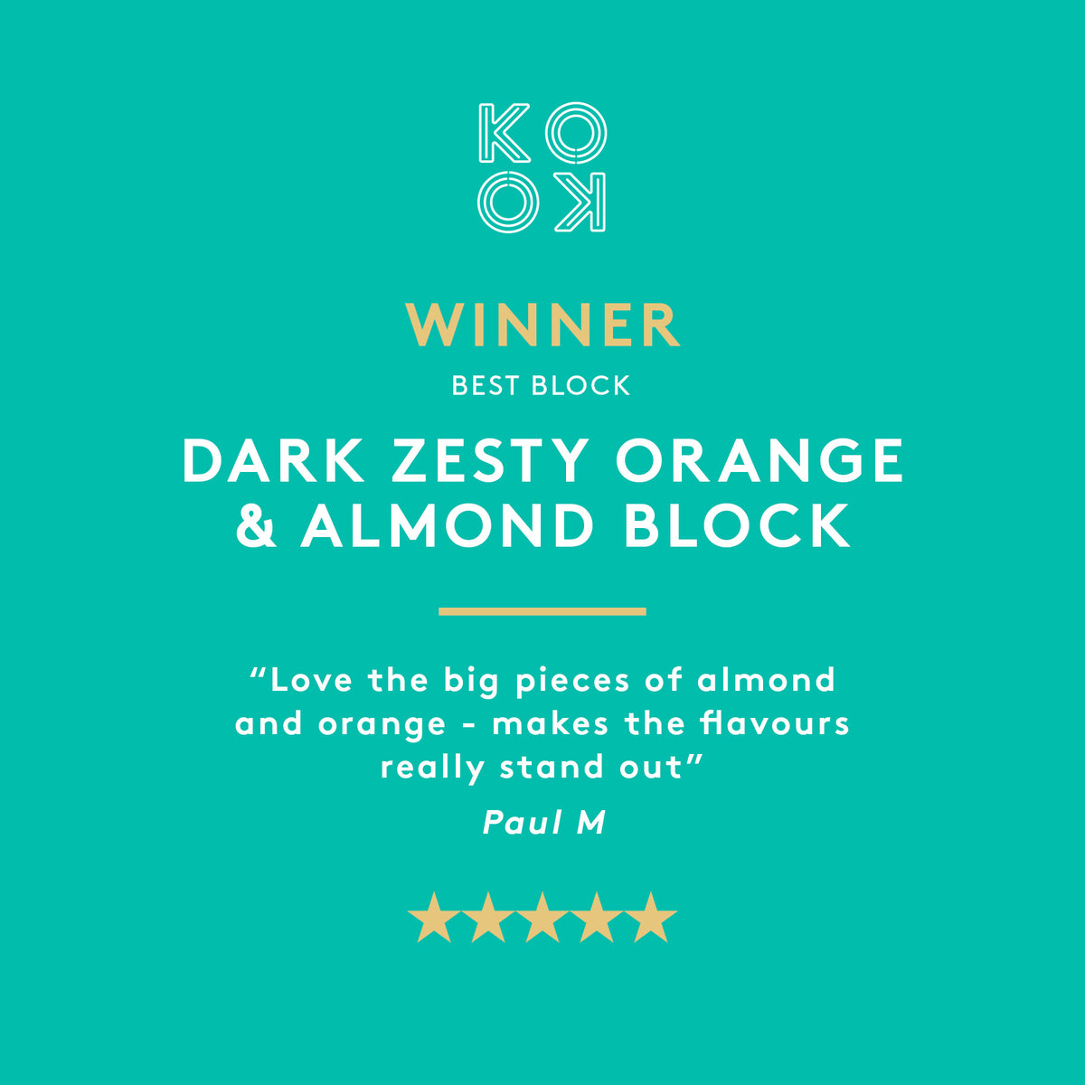 Dark Zesty Orange & Almond | Dark Chocolate Block – Koko Black Chocolate