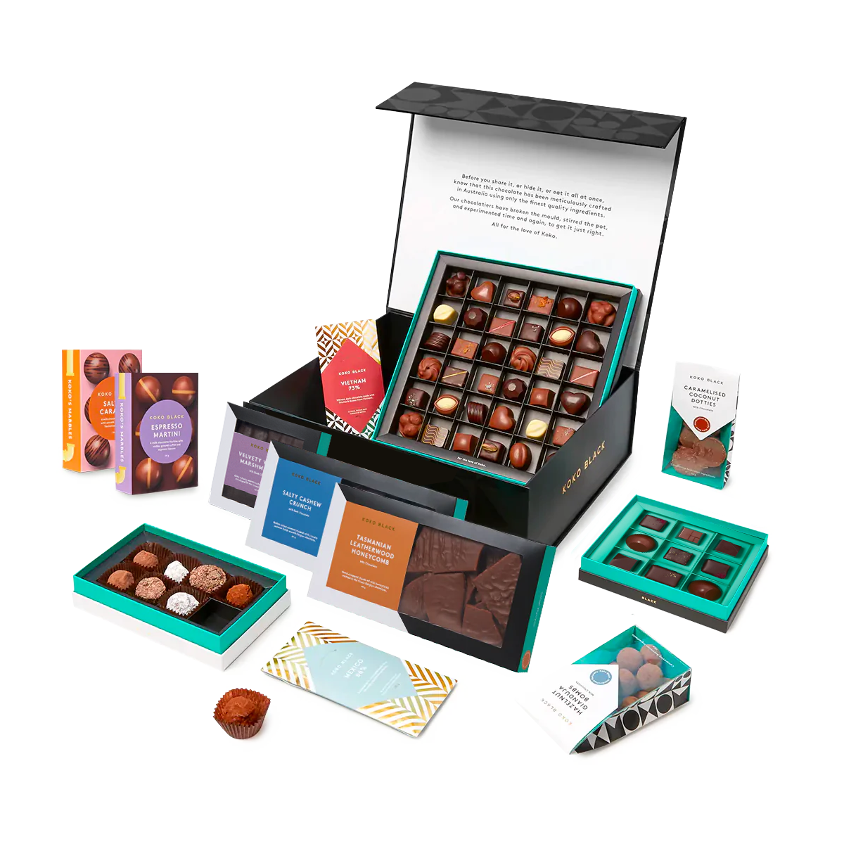 The Ultimate Koko Collection Hamper – Koko Black Chocolate