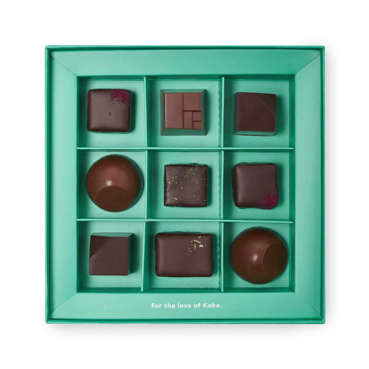 Australian Native Praline Gift Box | 9 Piece – Koko Black Chocolate