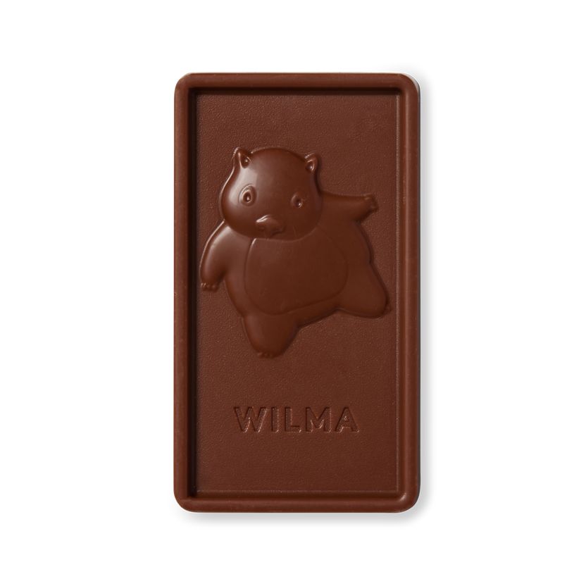 Wilma Wombat Mini Block | Milk Chocolate – Koko Black Chocolate